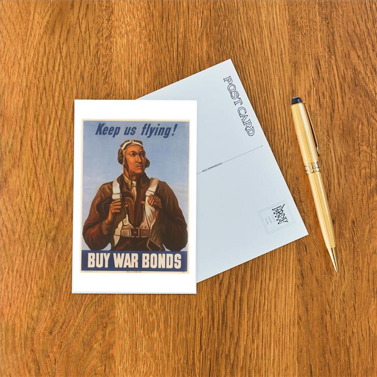 Keep Us Flying Poster Vintage Image, Military ML-166 – Found Image Retail