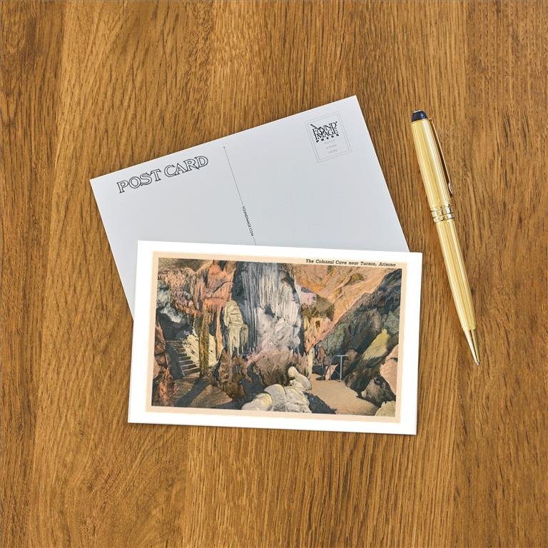 Colossal Cave, Tucson Vintage Image, Arizona AZ-409 – Found Image Retail