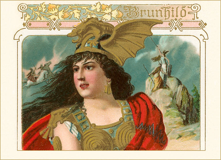 Brunhilde Vintage Image, Music & Opera MS-356 – Found Image Retail